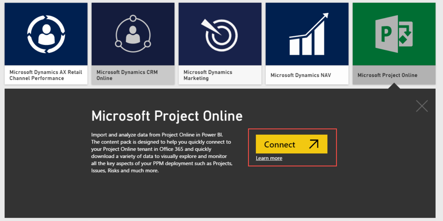 Business Intelligence Reporting in Project Online with Power BI and Excel