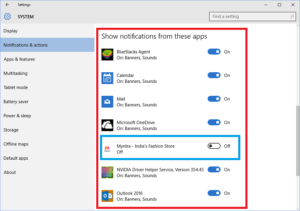 How to Manage App Notifications on Windows 10