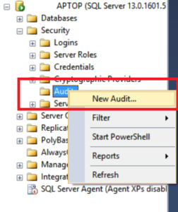 Auditing Features in SQL Server 2016 and Azure SQL Database