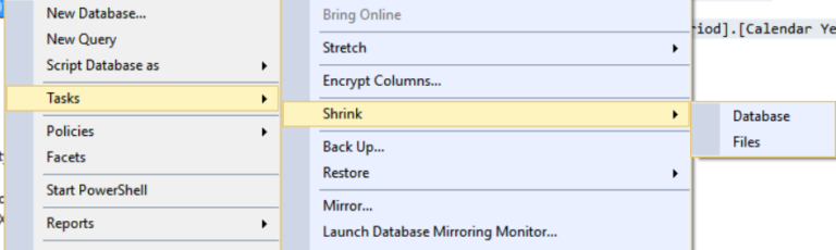 Shrink Sql Server Databases For Mirroring And Availability Groups 9966