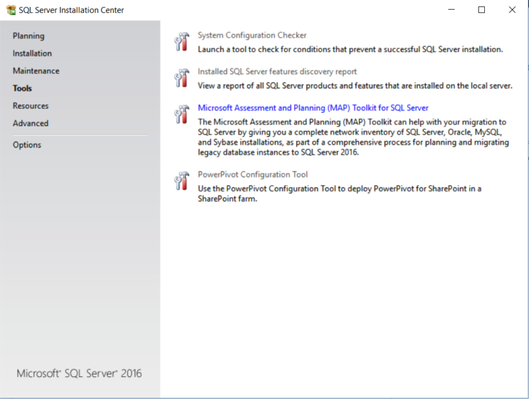 New SQL Server 2016 Installation Features Walk through