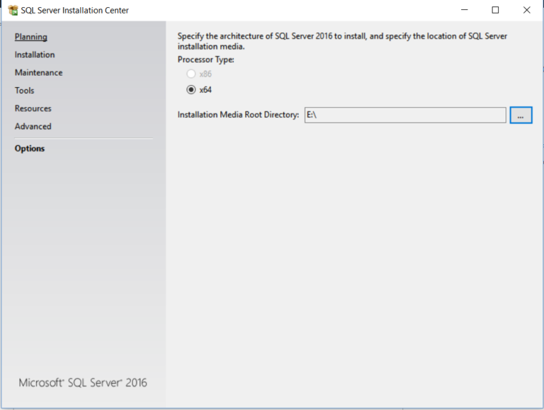 New SQL Server 2016 Installation Features Walk through