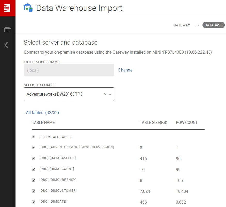 Move & Load Data to Azure SQL DataWarehouse using Data Platform Studio