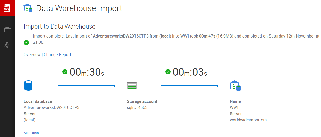 Move & Load Data to Azure SQL DataWarehouse using Data Platform Studio