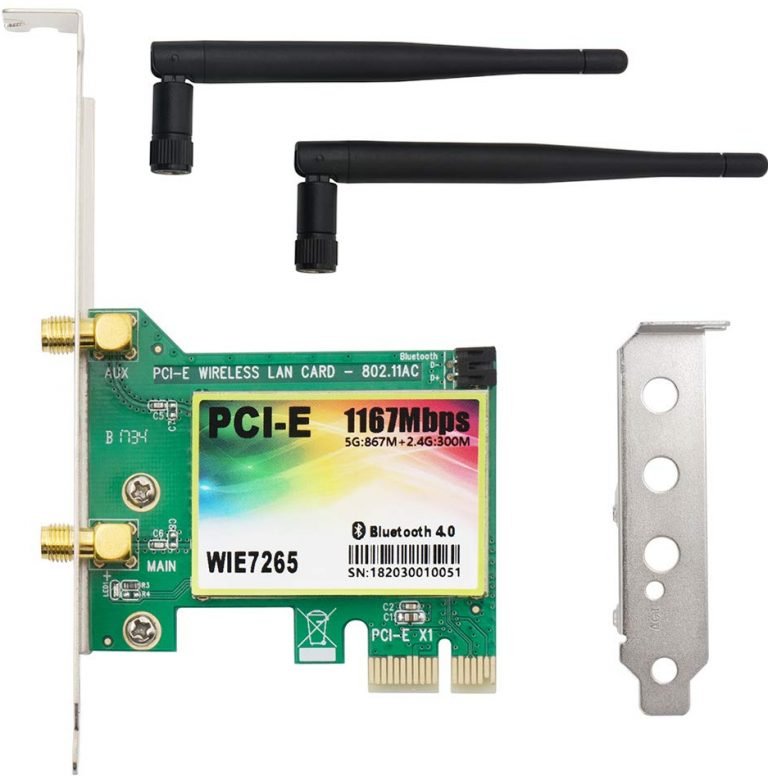 Best PCIe WiFi Expansion Card with Bluetooth & Dual-Band 5 GHz AC