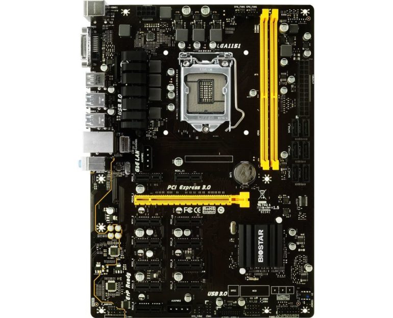 Biostar TB250 BTC PRO Review Intel 1151 Motherboard For Mining GPUs