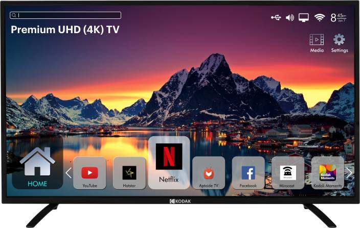 Kodak Vs MI 55-inch Vs VU 55-inch 4K Smart TVs Specifications Comparison