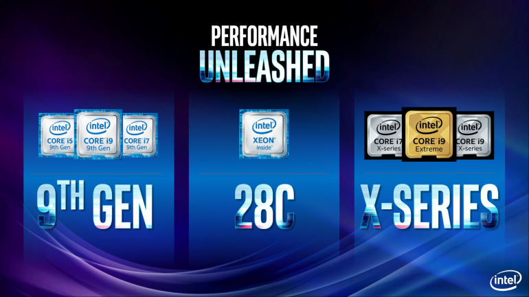 Intel Core i9-9960X vs i9-9920X vs i9-9820X Specifications Comparison