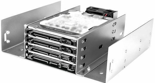 Best 2.5 to 5.25 Drive Bay Adapters SSD HDD Hard Disk Brackets