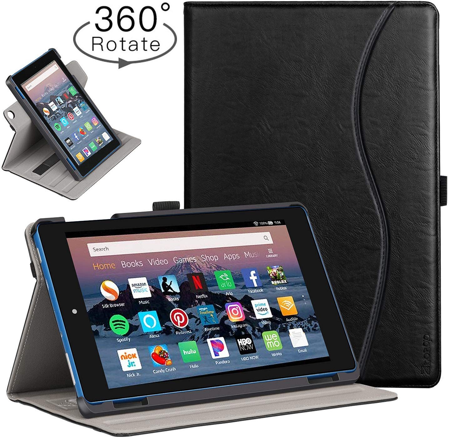 Best 8th Gen Amazon Fire HD 8 Rugged Cases with Shockproof Options