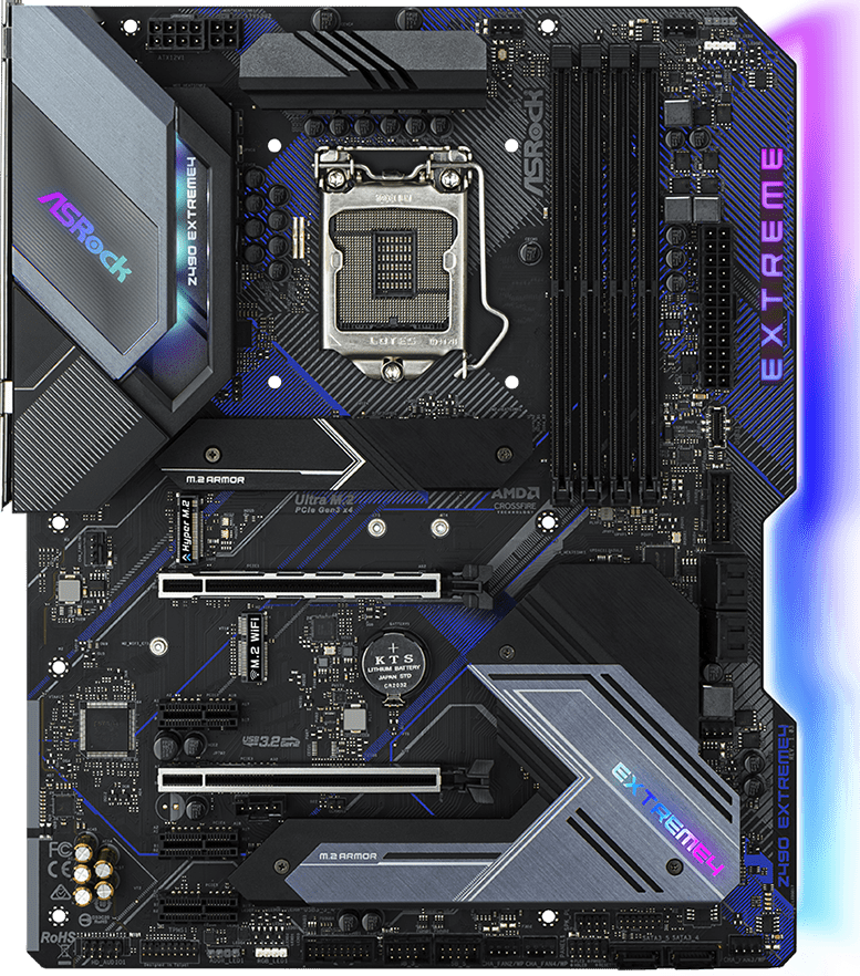 Best LGA 1200 Socket Motherboards - Intel Z490 for Core 10900K 10700K