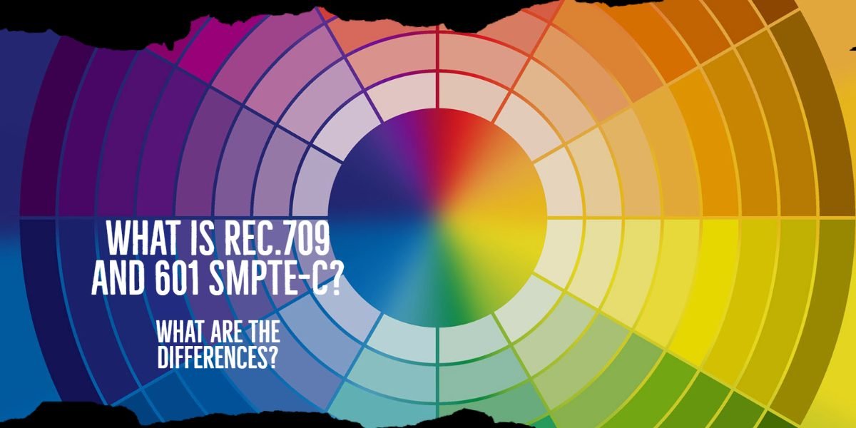 What is Rec.709 and 601 SMPTE-C? What are the differences?