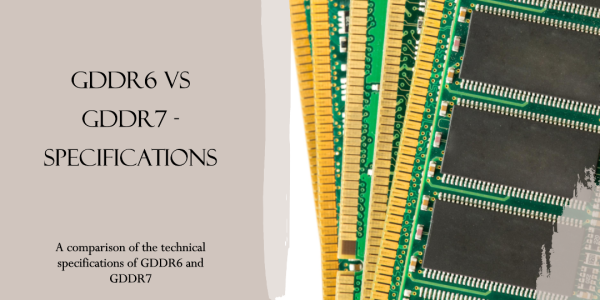 GDDR6 vs GDDR7 - Specifications Comparison
