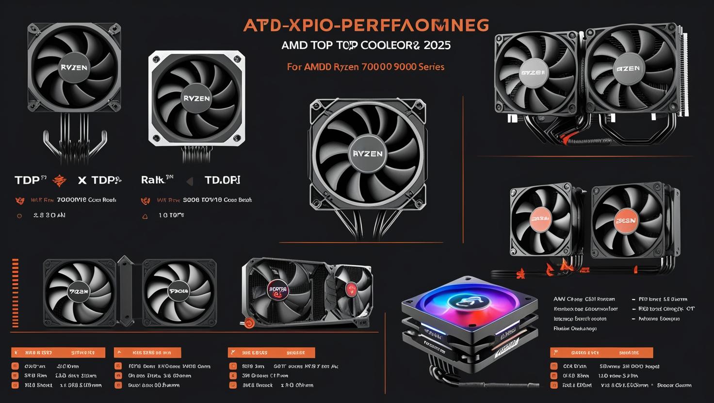 Top List of CPU Coolers for AMD Ryzen 7000 & 9000 Series - 2025