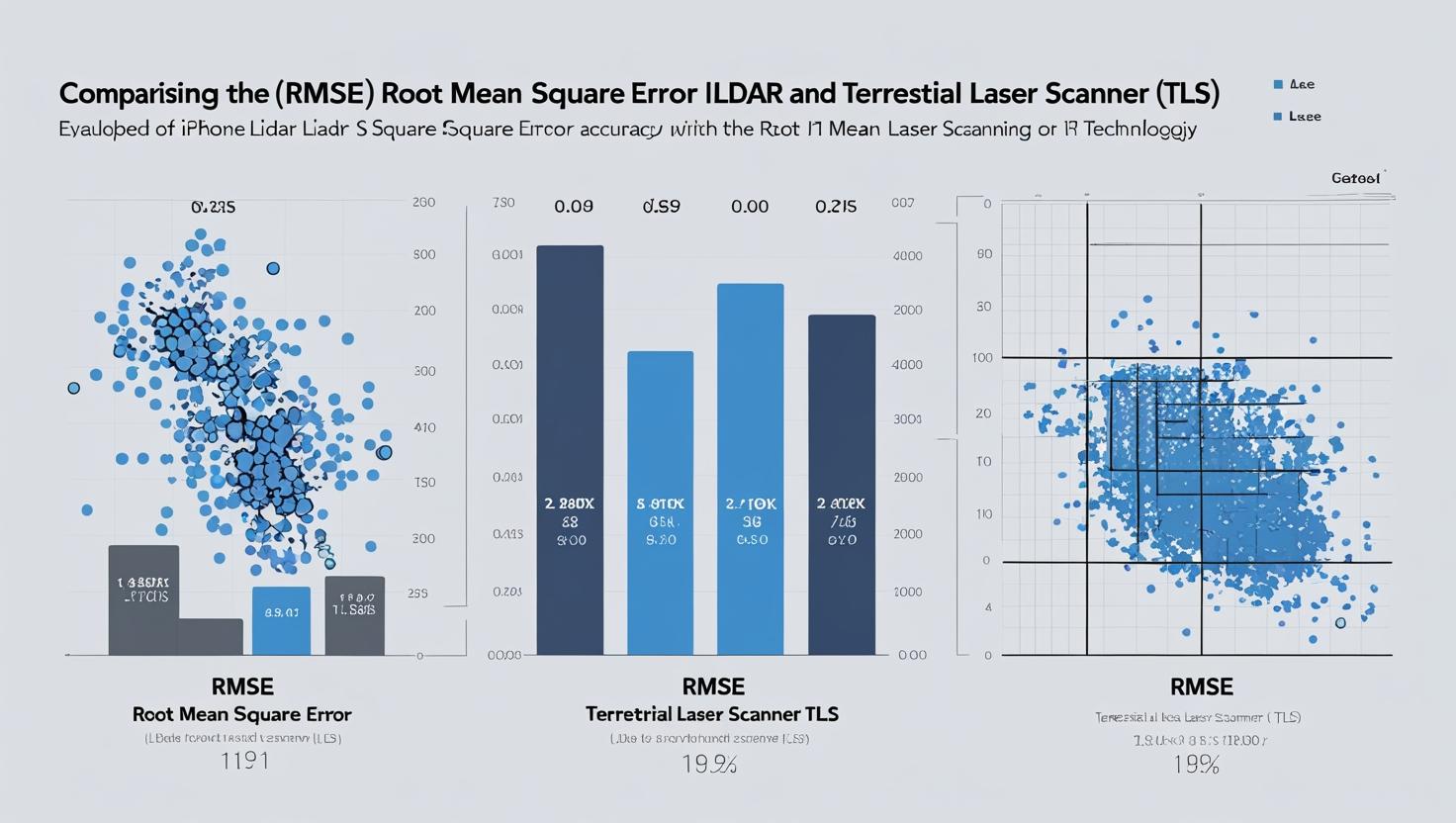 iPhone LiDAR vs. Terrestrial Laser Scanner (TLS) Accuracy (RMSE)