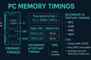 Free Tool and Estimator to Decode DDR5 RAM Timings RDIMMS