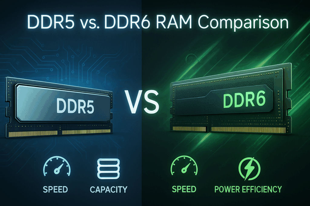 DDR5 vs. DDR6 RAM Specs Comparison for AI HPC & Gaming