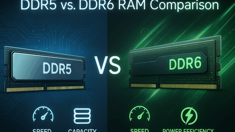 DDR6 vs DDR5 - Specifications Comparison for Desktops & Laptops