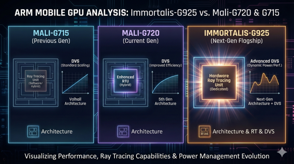 Immortalis-G925 vs. Mali-G720 & G715: Architecture, Ray Tracing & DVS ...
